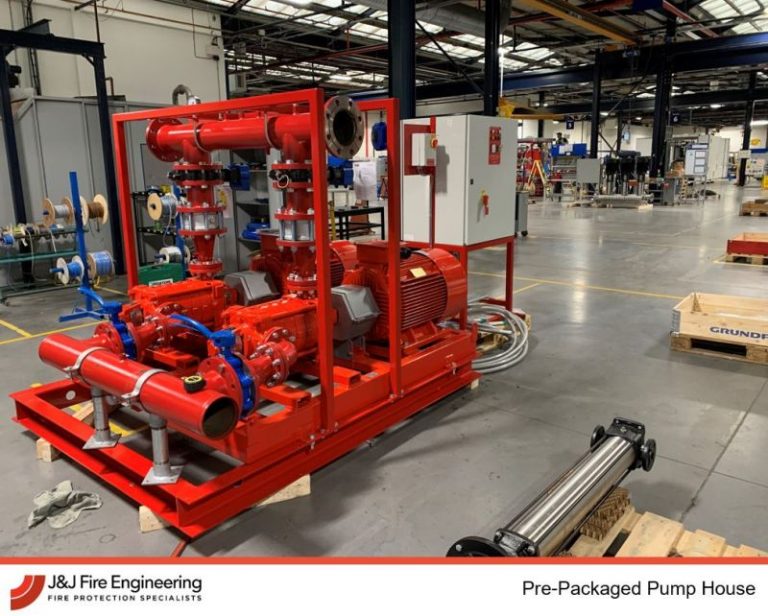 Pre-Packaged Pump House | J&J Fire Engineering
